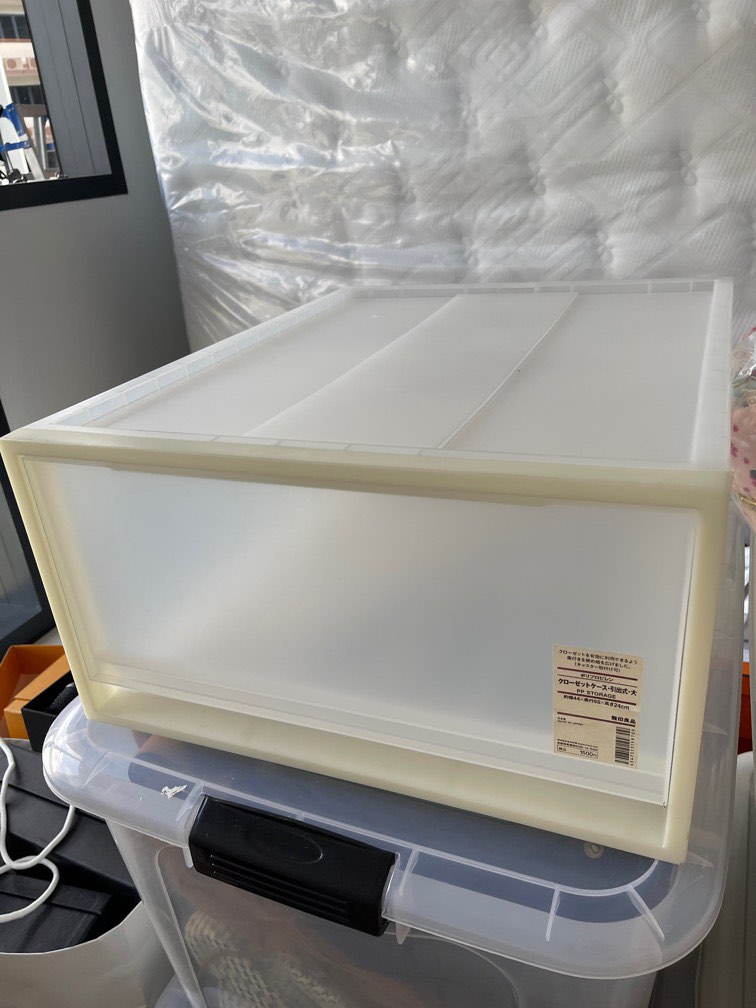 Muji Storage Drawer box, Furniture & Home Living, Home Improvement ...