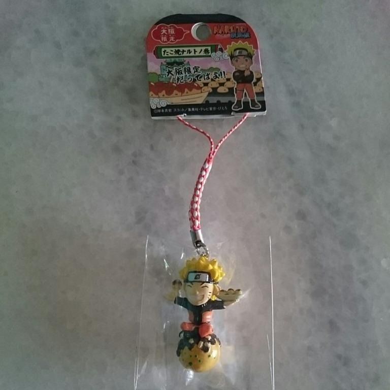 Naruto Shippuden Kansai Gotochi Mascot Straps from Japan (Shiga, Osaka ...
