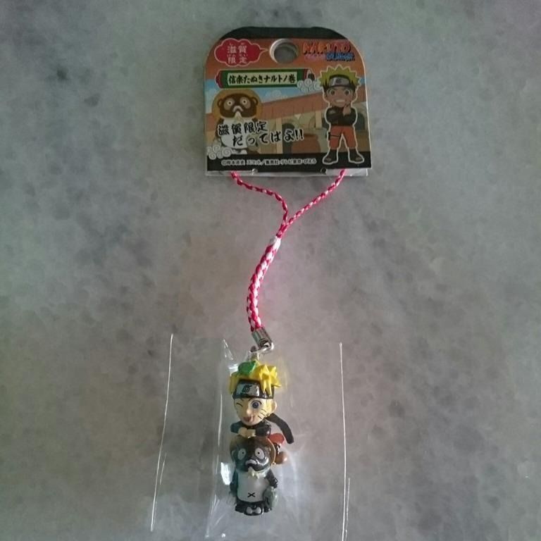Naruto Shippuden Kansai Gotochi Mascot Straps from Japan (Shiga, Osaka ...