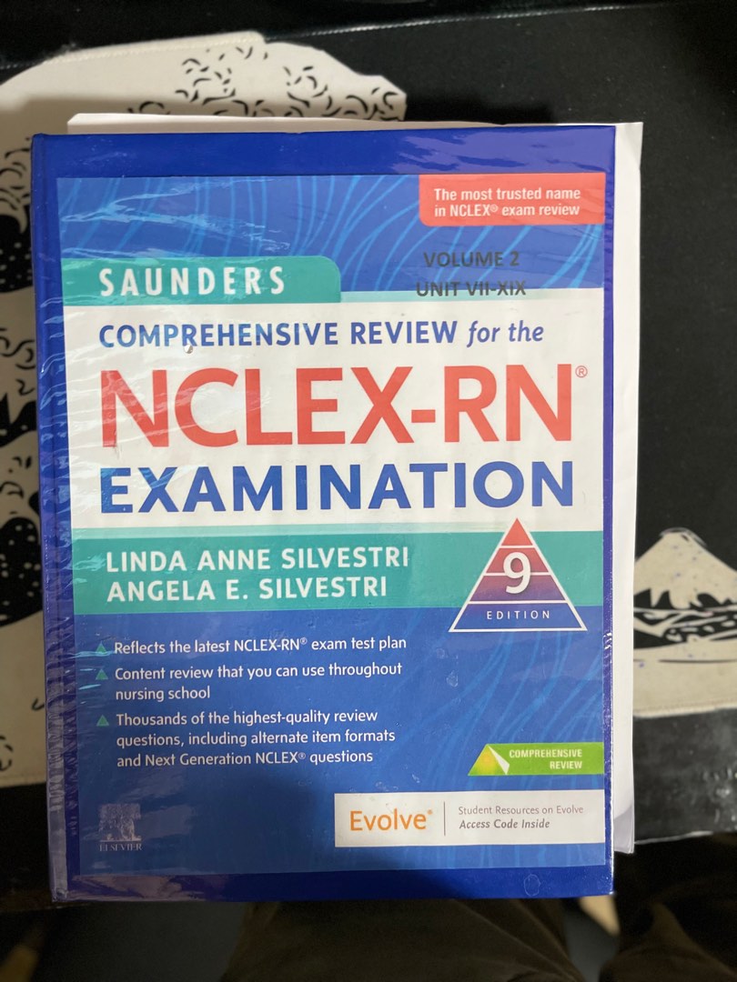 NCLEX RN Saunders 9th Edition, Hobbies & Toys, Books & Magazines ...