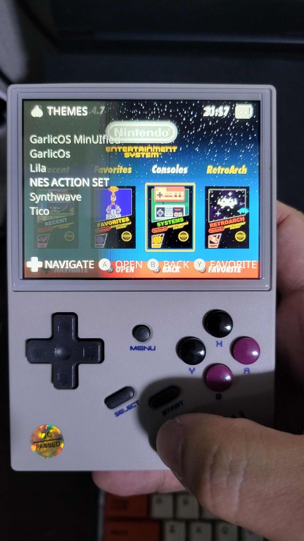 [Ready] Improved Garlic OS Anbernic RG35xx Retro gaming console like ...