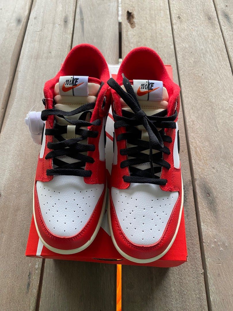 Nike Dunk Low Chicago Split, Men's Fashion, Footwear, Sneakers on Carousell