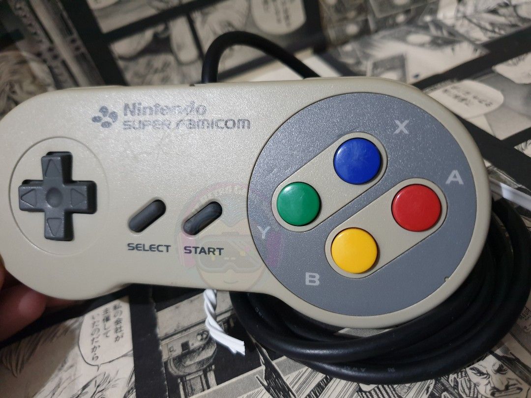 Nintendo Super Famicom SNES Original Controller, Video Gaming, Gaming ...