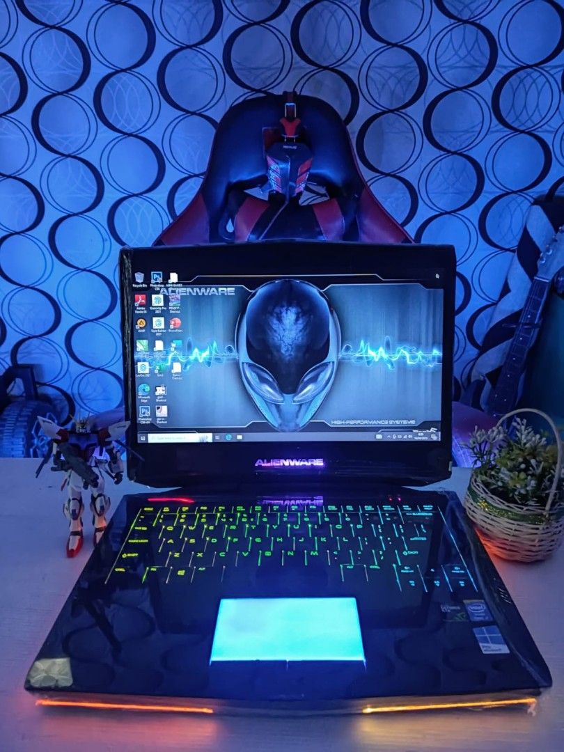 [NVIDIA GTX] Laptop Gaming Alienware 14 Core i7-4700 RAM 16GB/SSD 256Gb ...