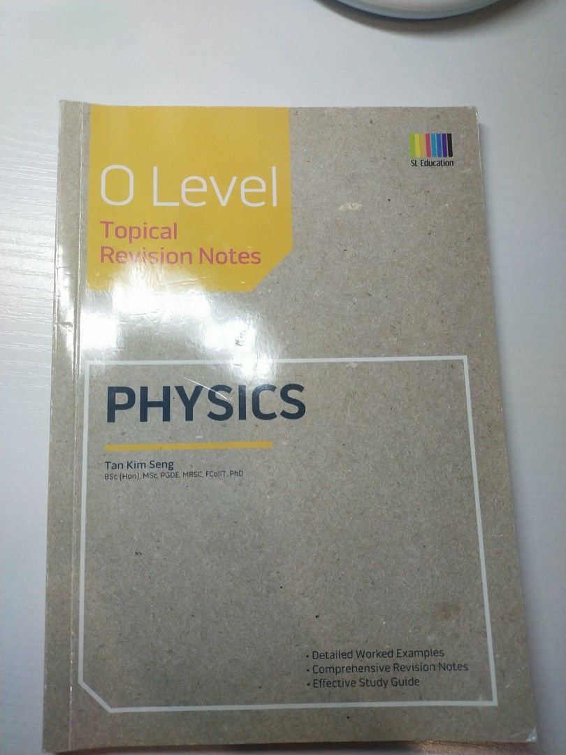O Level Physics Topical Revision Notes, Hobbies & Toys, Books ...
