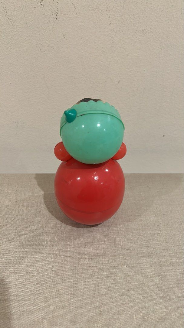 Old Chinese roly-poly doll , 14cm tall celluloid doll made in China ...