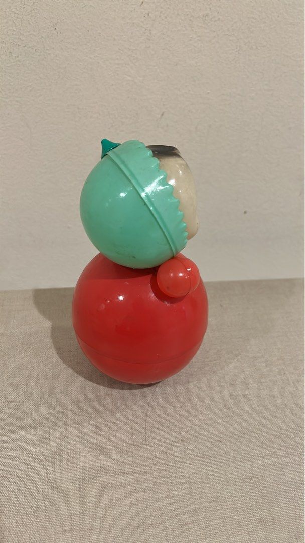 Old Chinese roly-poly doll , 14cm tall celluloid doll made in China ...