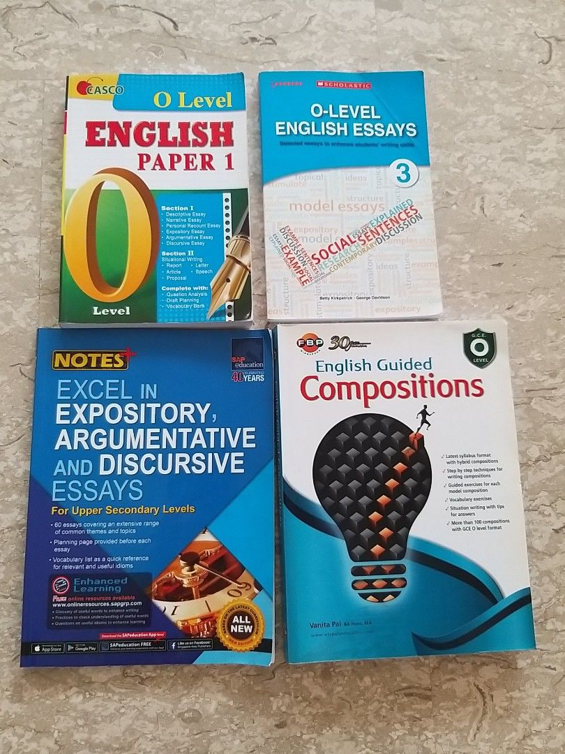 O-Level English Paper 1 Guide Books, Hobbies & Toys, Books & Magazines ...