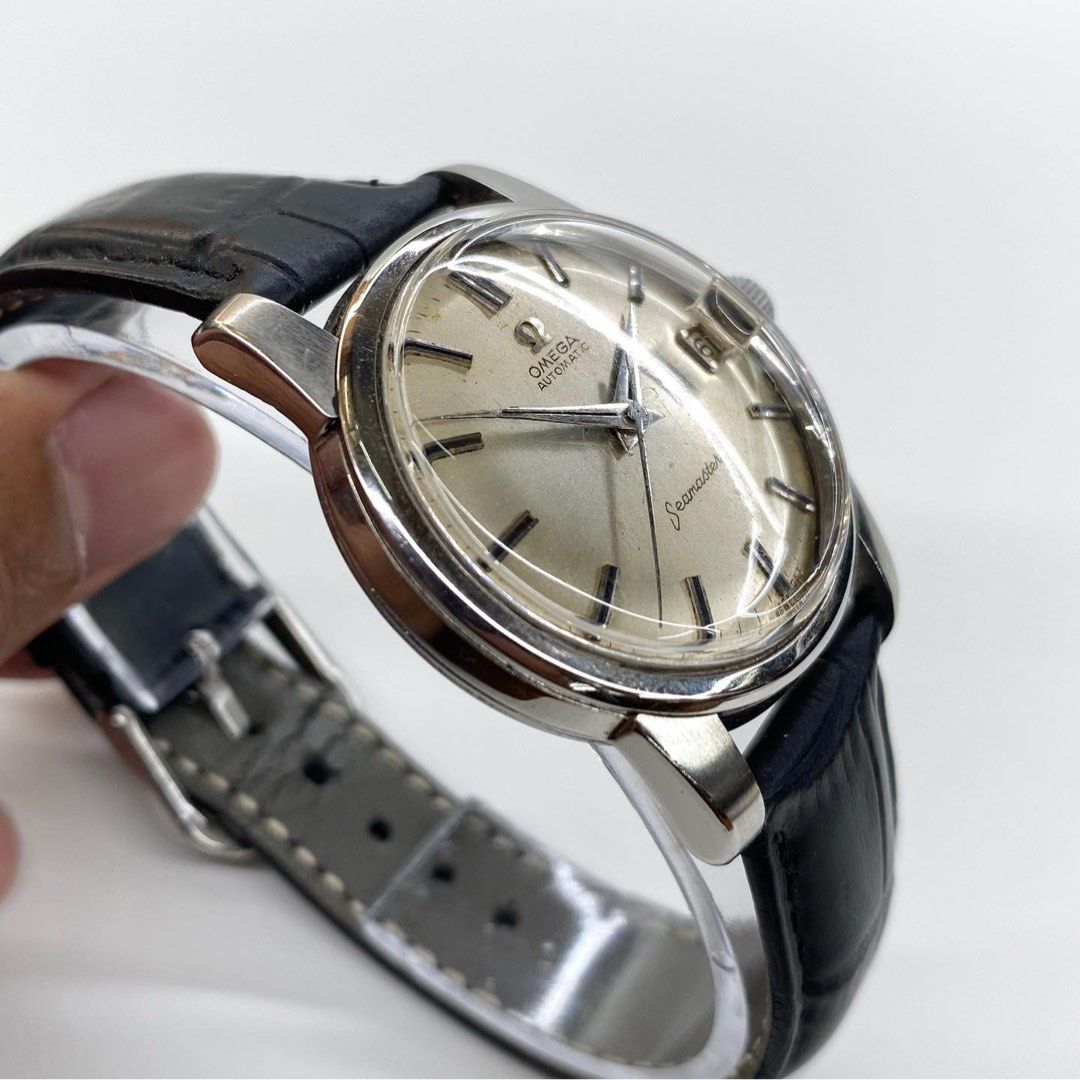 Omega Seamaster Calender Vintage Original, Barang Mewah, Jam Tangan di ...