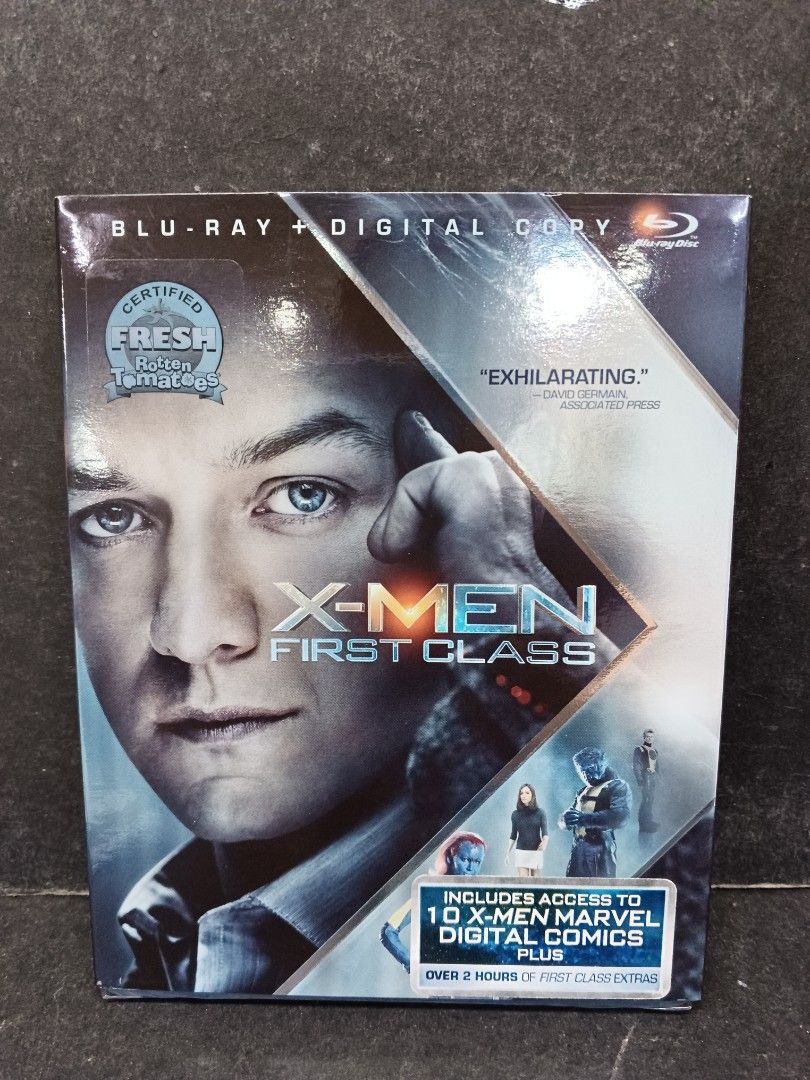 Original Blu-ray Disc: X-MEN First Class (BRAND NEW, SEALED) Region A ...