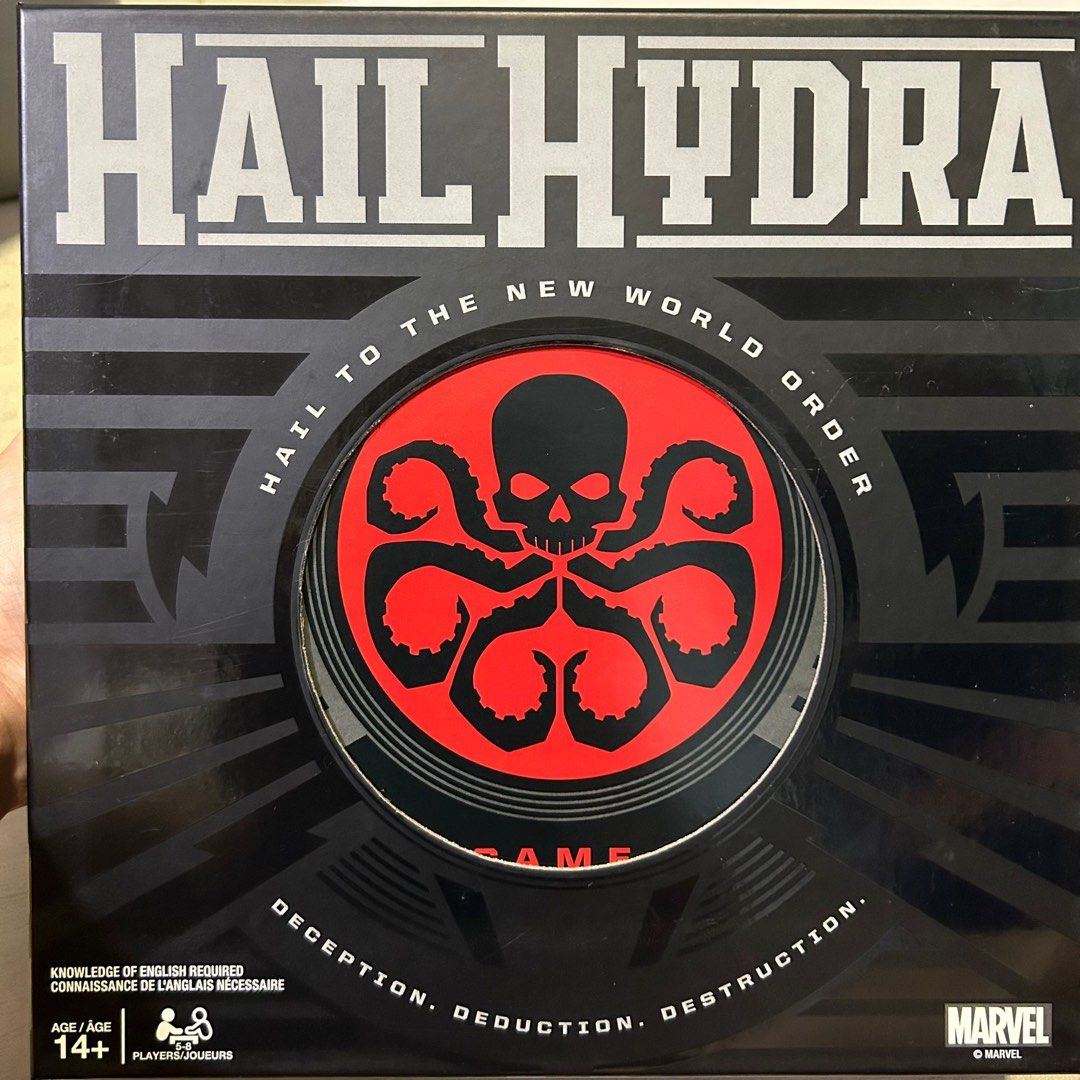 (Original) Hail Hydra board game, Hobbies & Toys, Toys & Games on Carousell