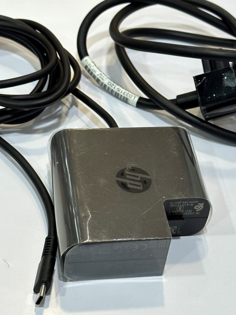 Original HP Smart Max charger.65W USB-C, Computers & Tech, Parts ...