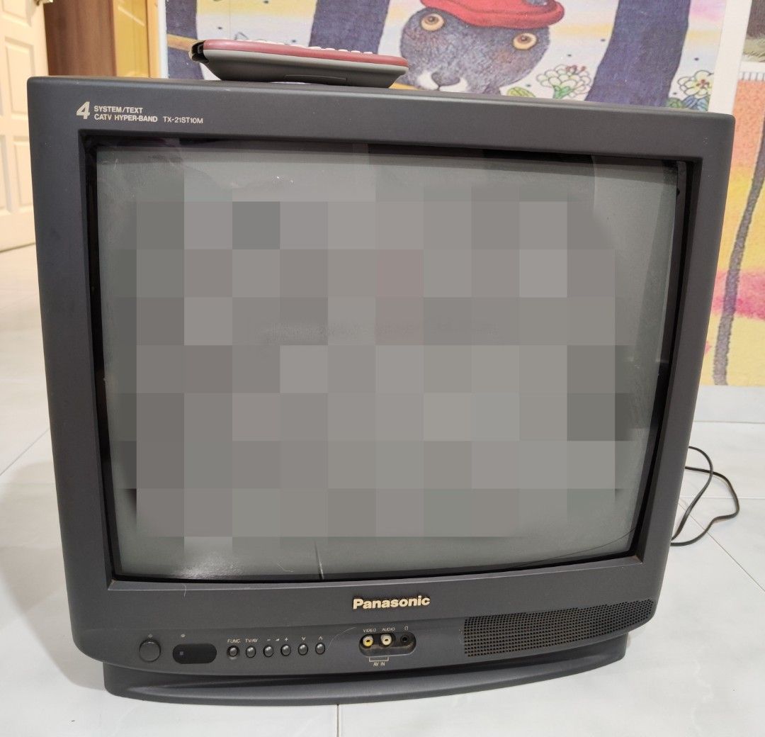 Panasonic colour TV(model TX-21ST10M), TV & Home Appliances, TV ...