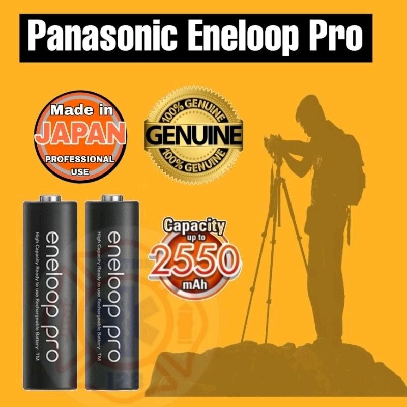 Panasonic Eneloop Pro Rechargeable Battery Aa X 4 Photography