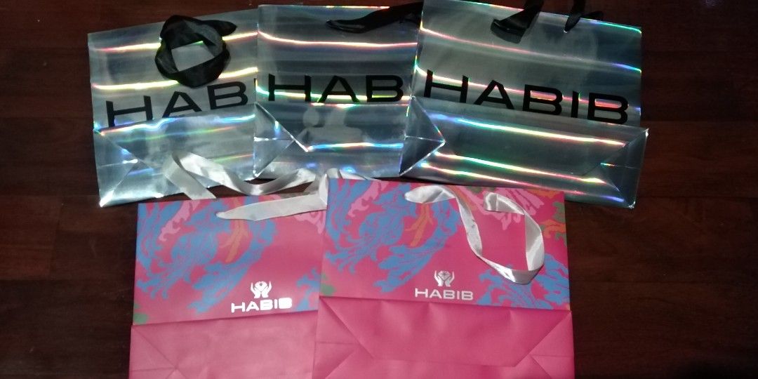 Paper bag HABIB, Hobbies & Toys, Stationery & Craft, Craft Supplies ...