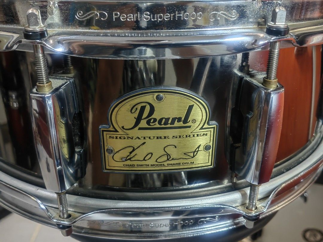 PEARL Chad Smith Signature Snare Drum, Hobbies & Toys, Music & Media ...