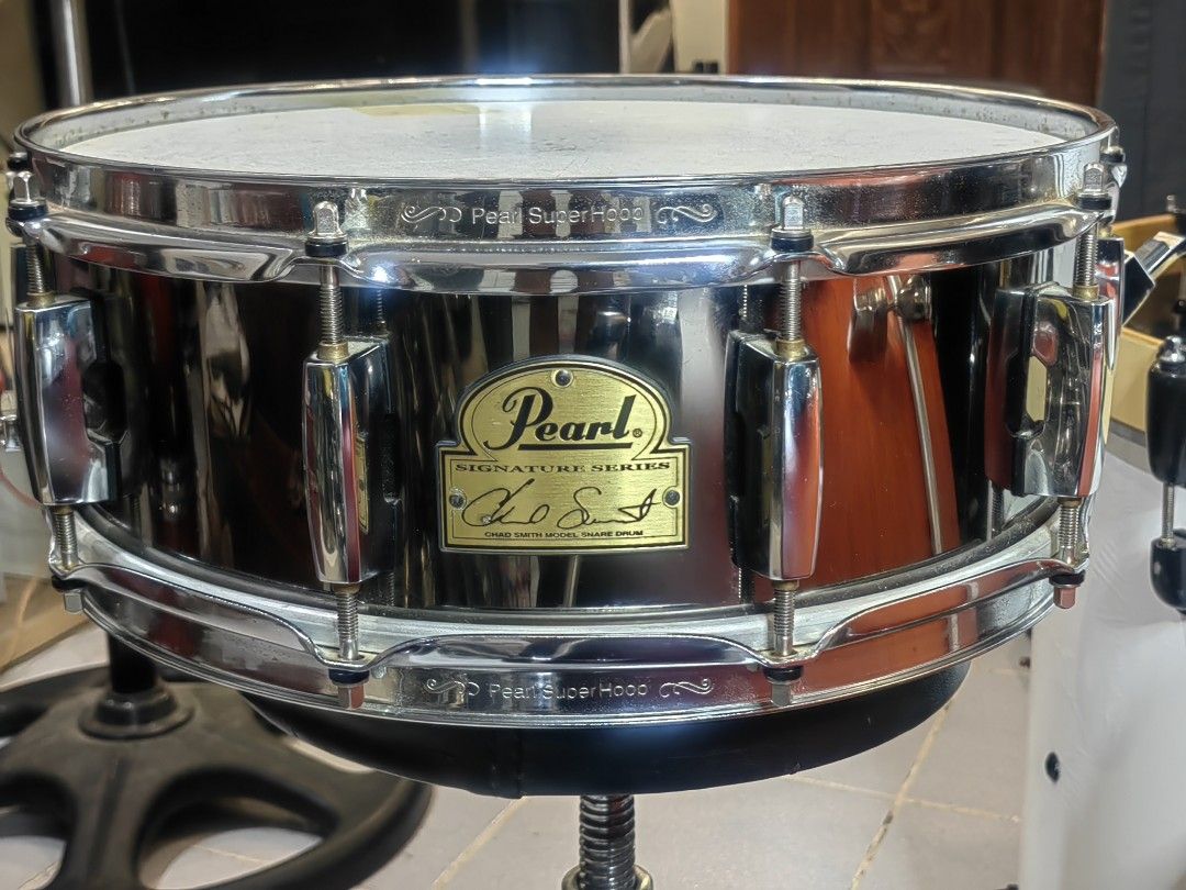 PEARL Chad Smith Signature Snare Drum, Hobbies & Toys, Music & Media ...