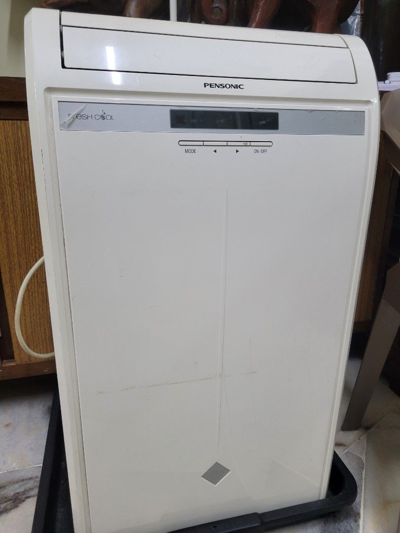 PORTABLE AIR COND Hawa Dingin mudah alik No need Ice/water PENSONIC ...