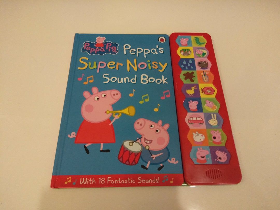 PEPPA PIG SUPER NOISY SOUND BOOK EV-MI-260 on Carousell