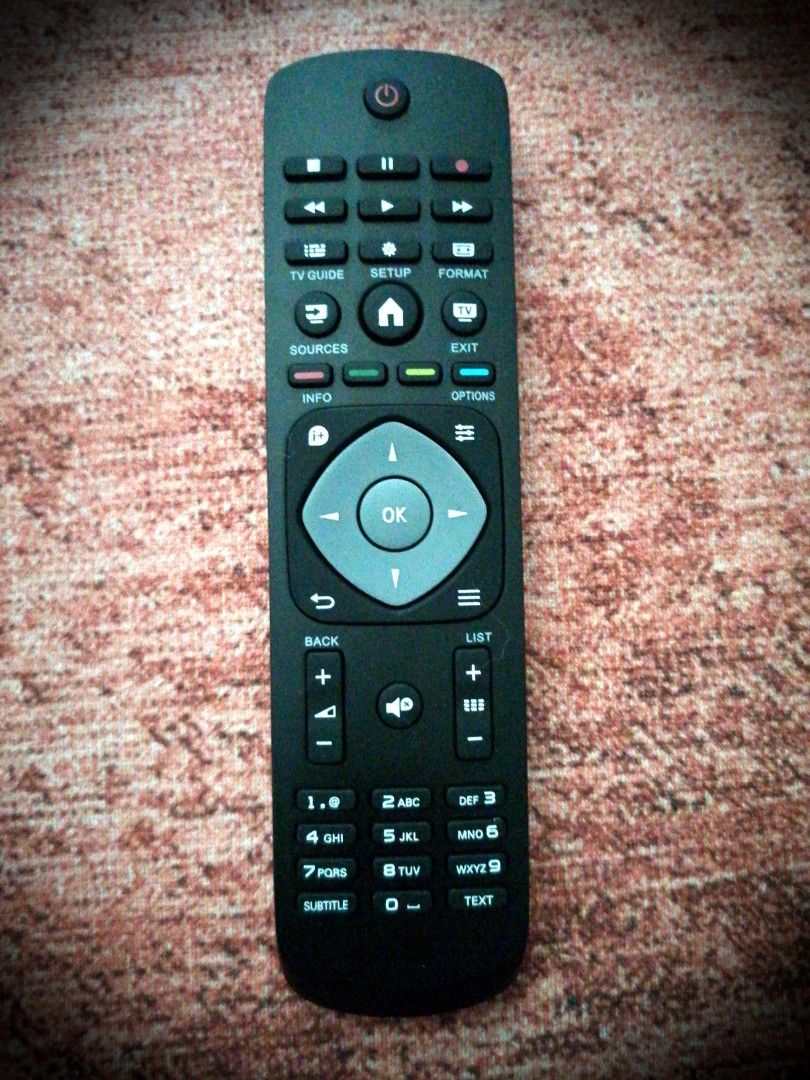 Philips TV remote control, TV & Home Appliances, TV & Entertainment, TV ...