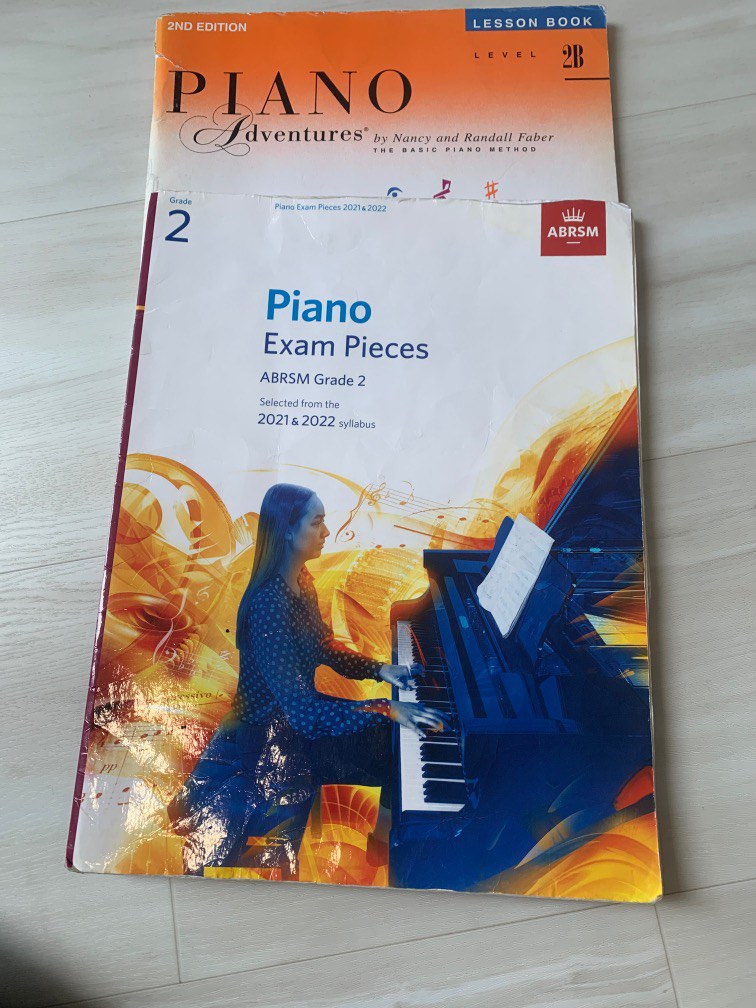 Piano exam pieces grade 2 + lesson book, Hobbies & Toys, Music & Media ...