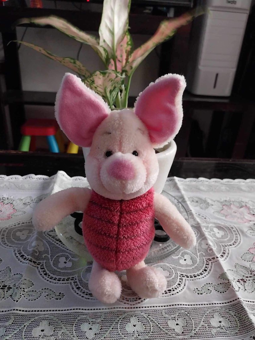 Piglet stuffed toy, Hobbies & Toys, Toys & Games on Carousell