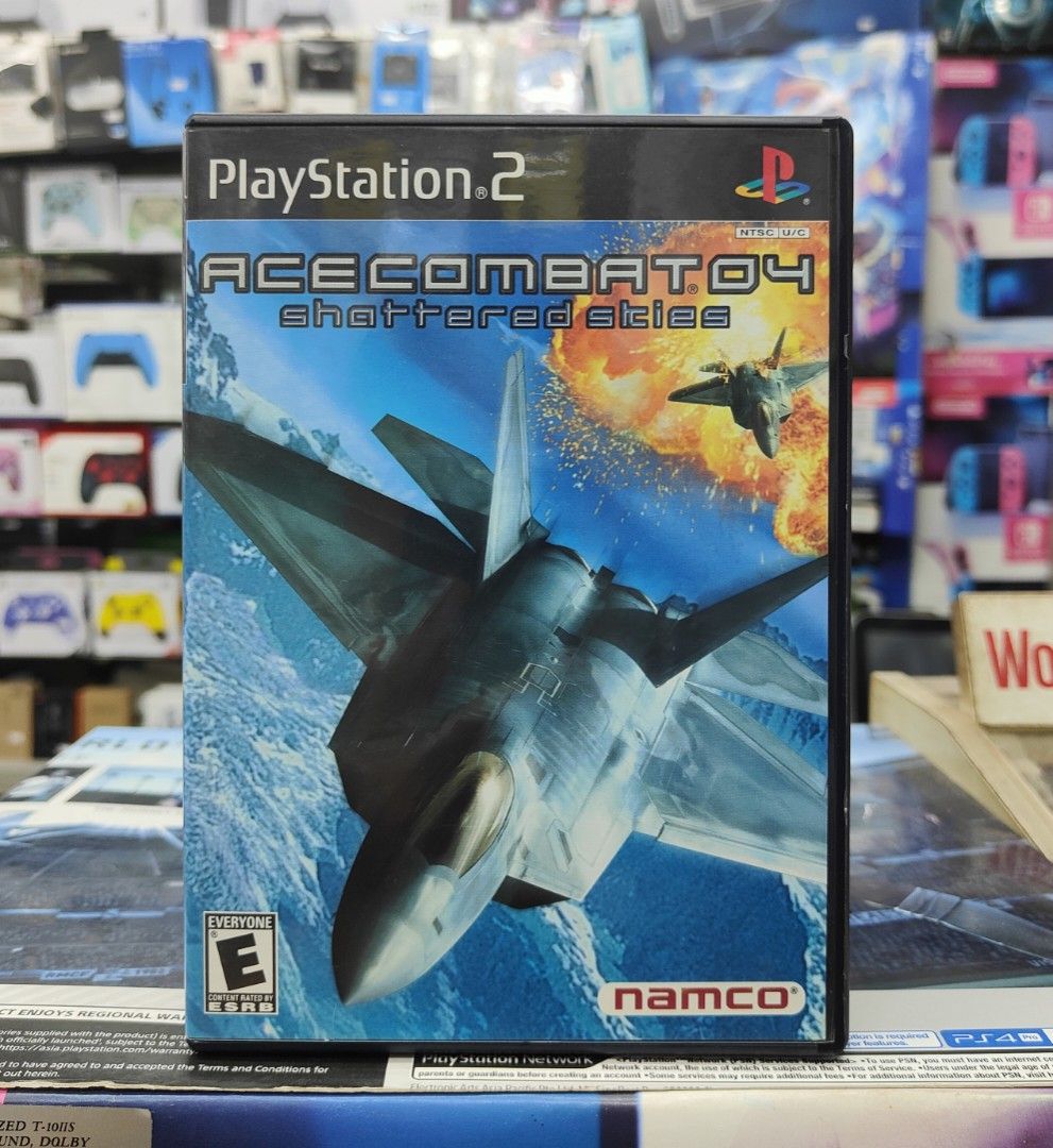 PS2 Ace Combat 04 Shattered Skies, Video Gaming, Video Games ...