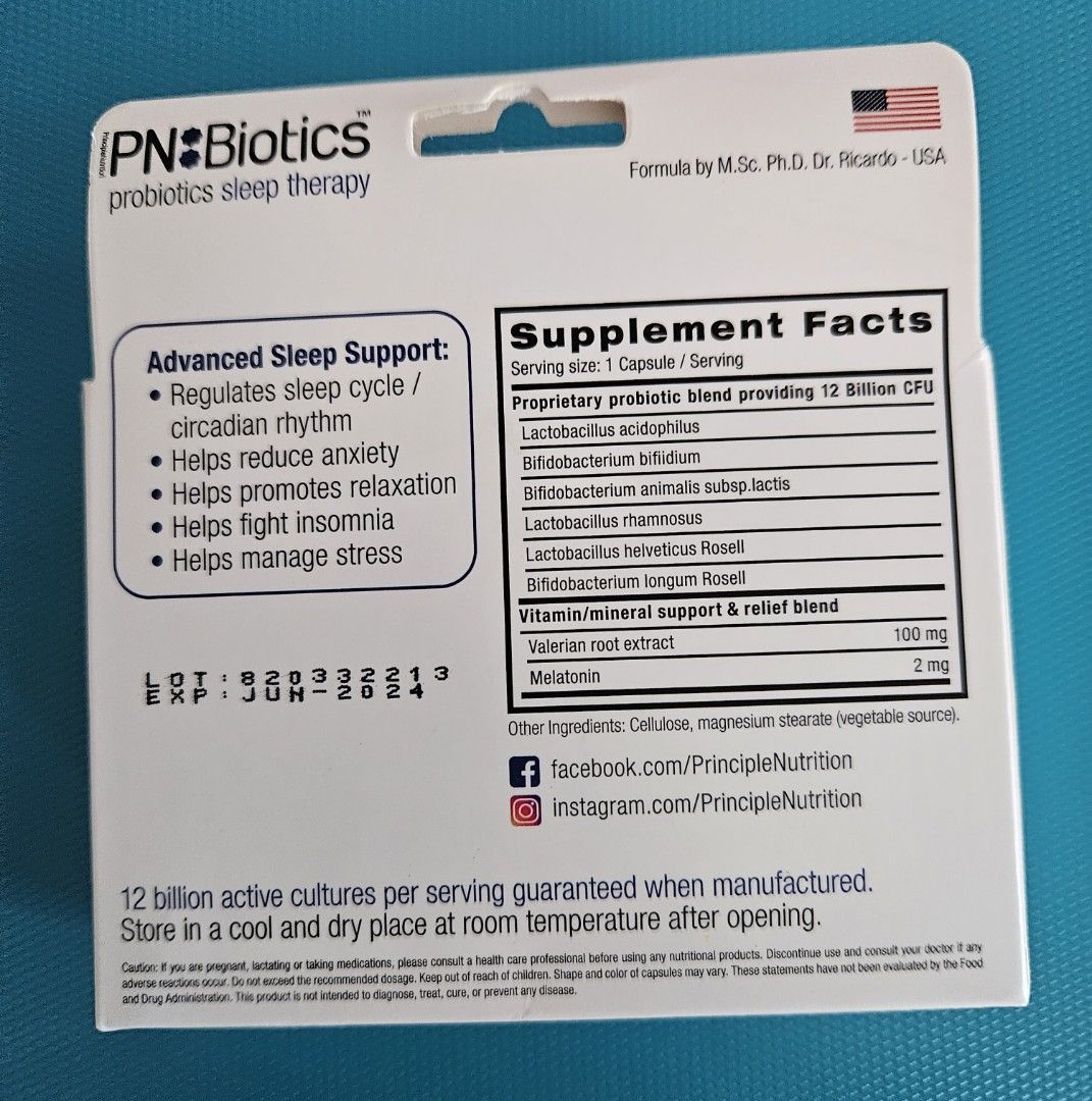 PN Biotics-probiotics sleep therapy, Health & Nutrition, Health ...