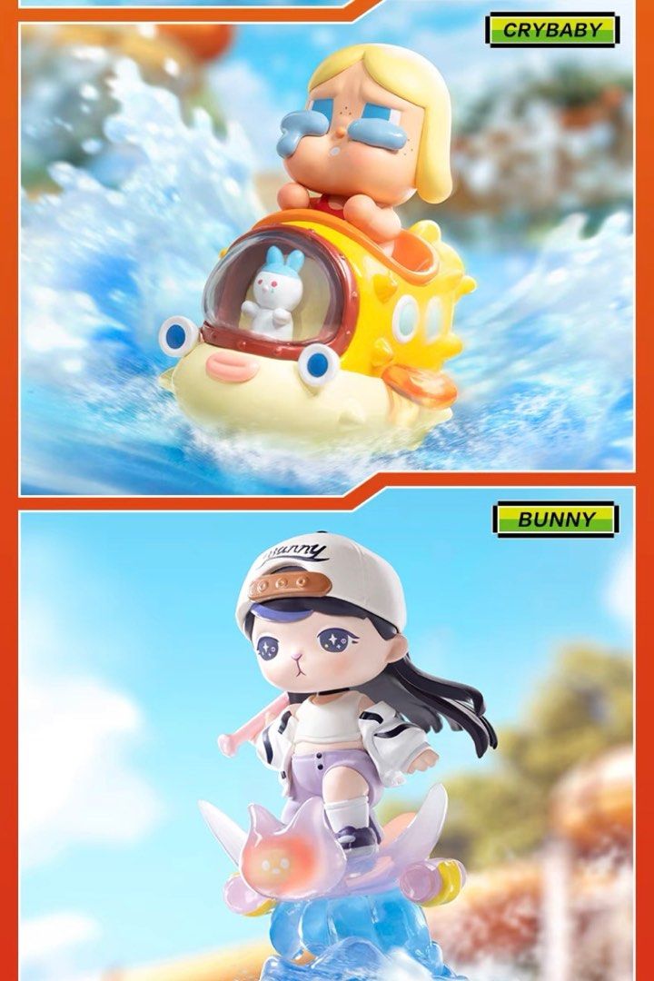 (PO) POP MART Water Party Blind Box, Hobbies & Toys, Toys & Games on ...