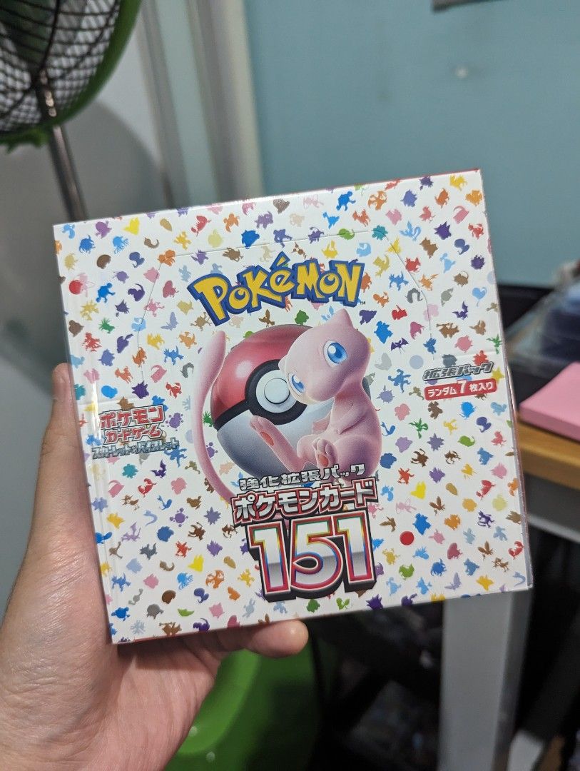 Pokemon 151 Booster Box, Hobbies & Toys, Toys & Games on Carousell