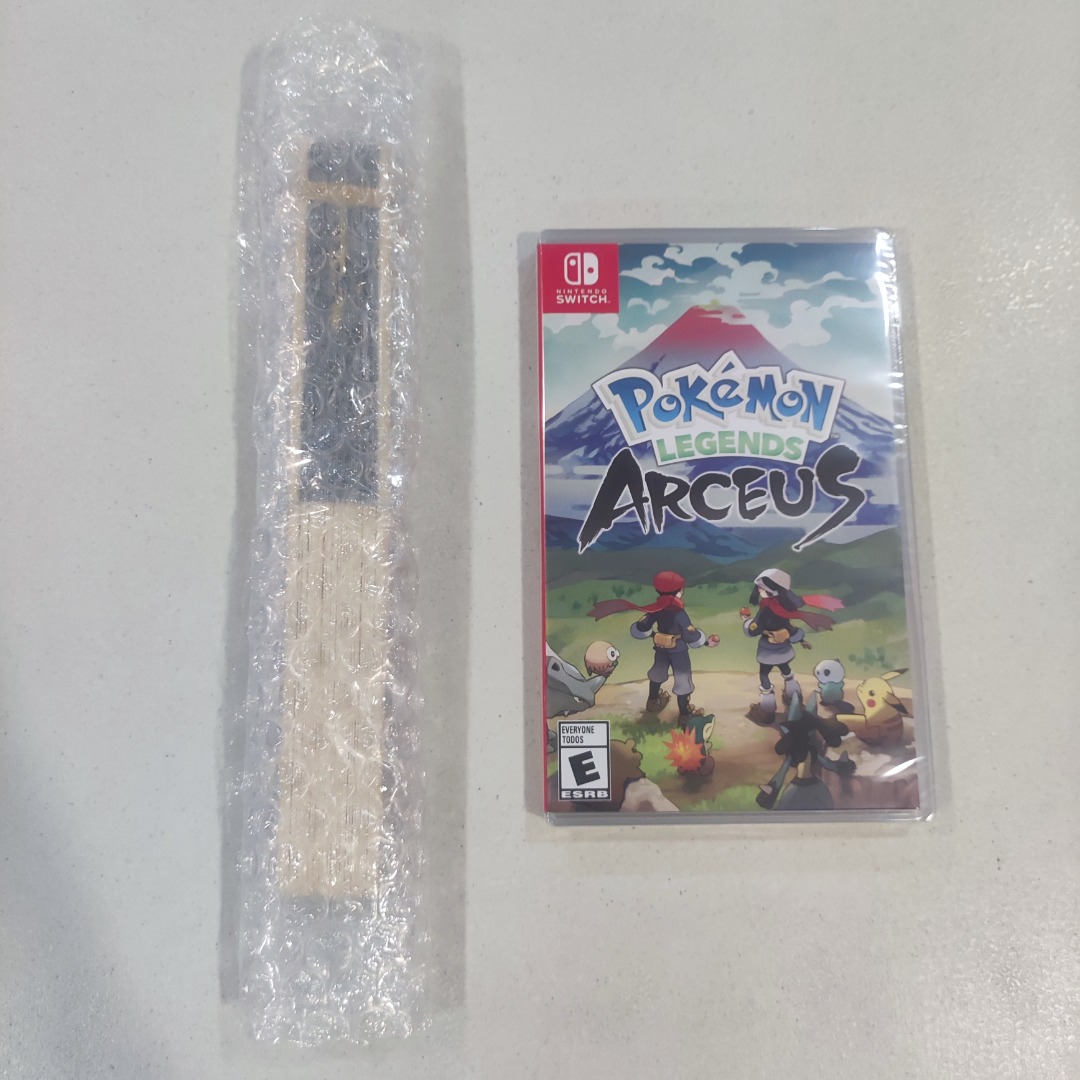Pokemon Legends: Arceus Nintendo Switch Game includes fan, Video Gaming ...