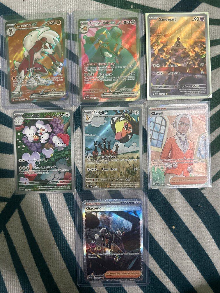 Pokemon TCG card from FS and Sv02, Hobbies & Toys, Toys & Games on Carousell