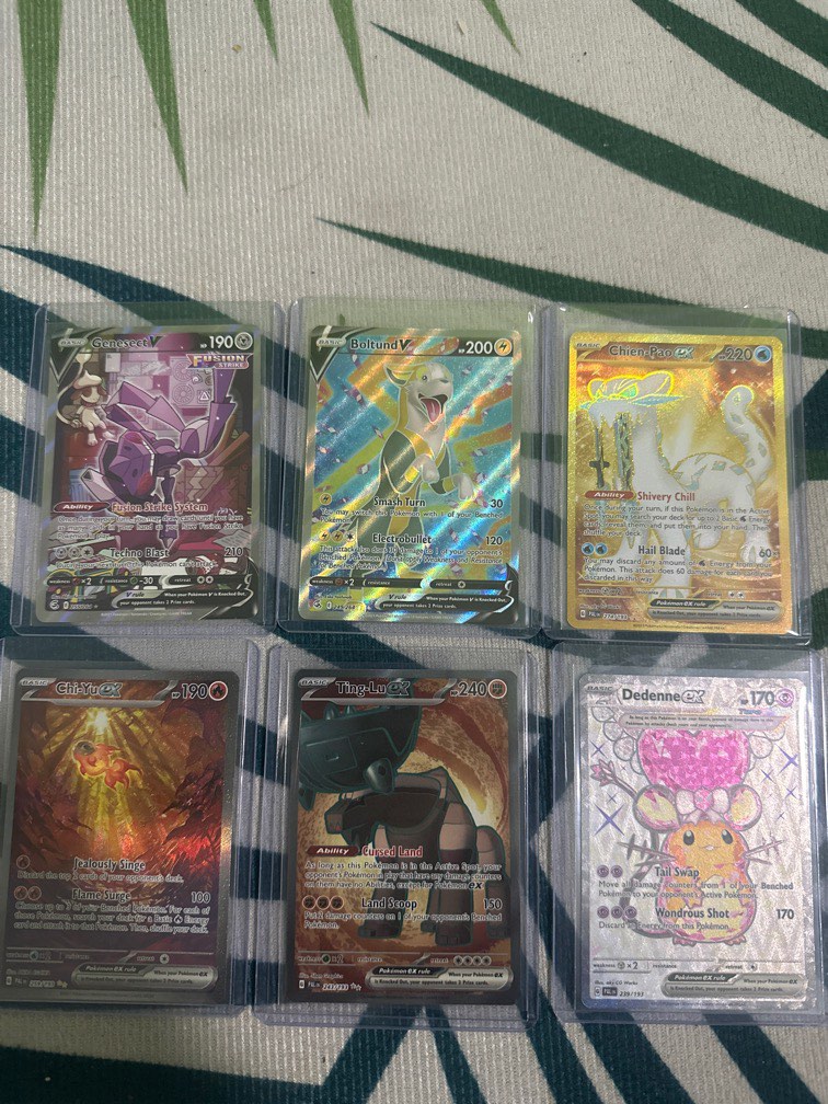 Pokemon TCG card from FS and Sv02, Hobbies & Toys, Toys & Games on Carousell