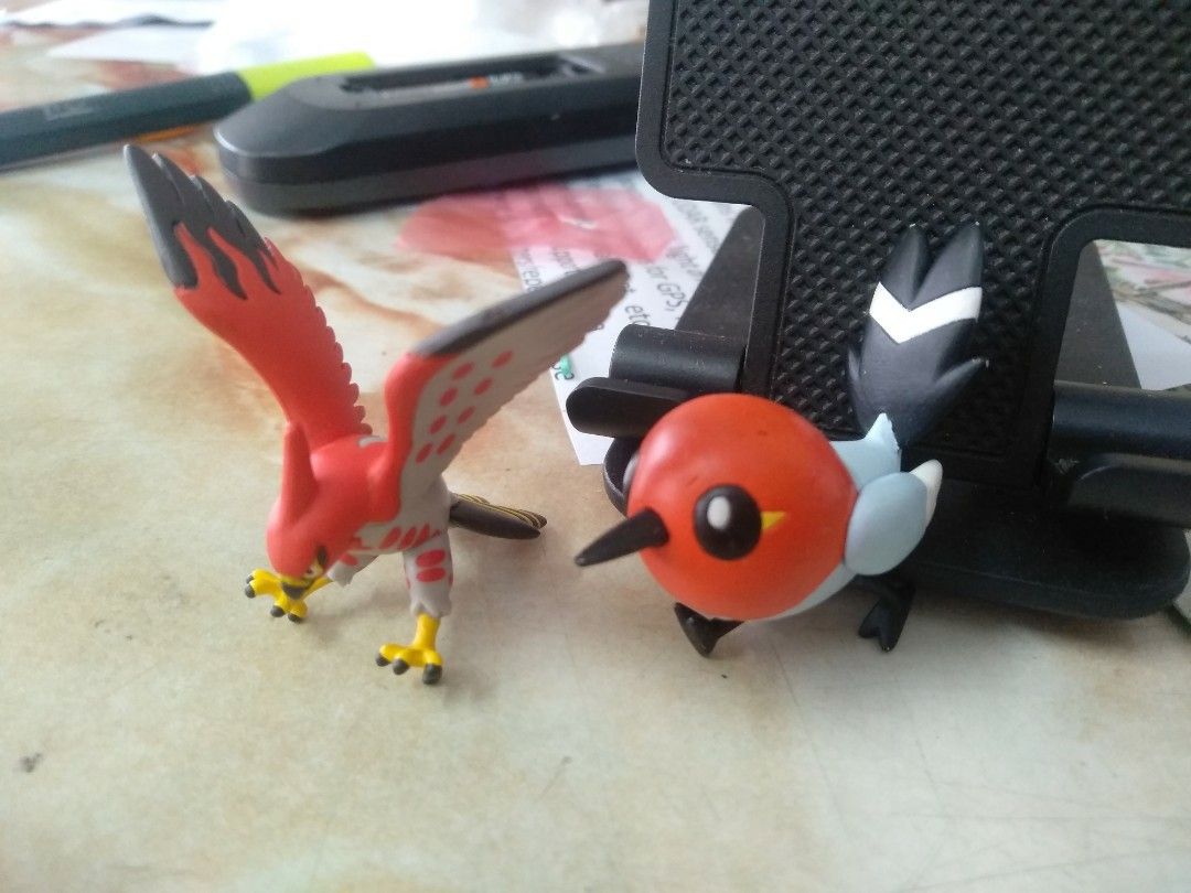 Pokemon Tomy Talonflame & Fletchling, Hobbies & Toys, Toys & Games on ...