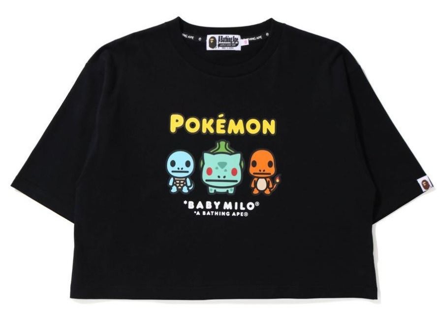 Pokemon x BAPE Tshirt, Women's Fashion, Tops, Shirts on Carousell