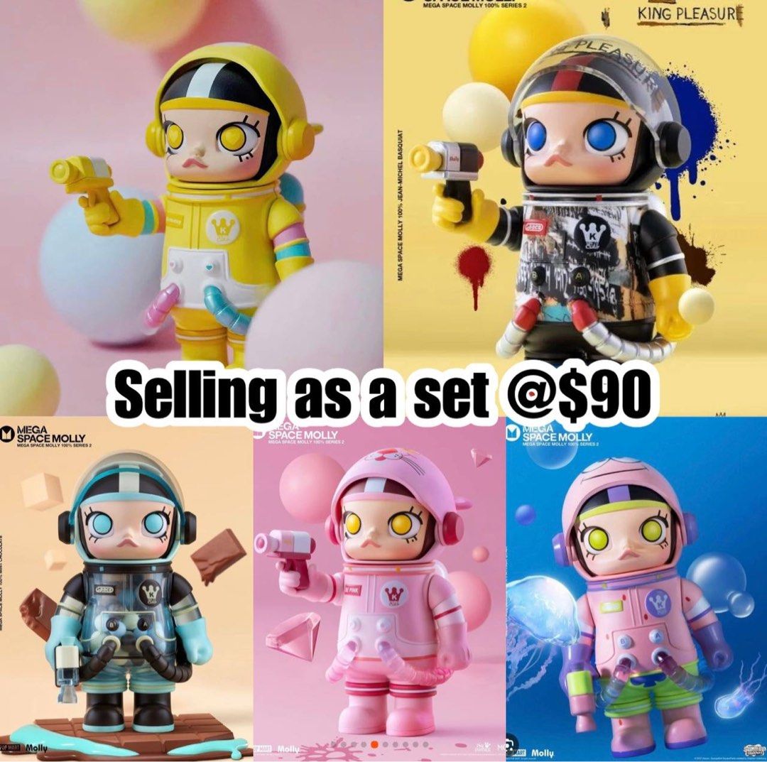 POP MART MEGA SPACE MOLLY 100% Series 2-B, Hobbies & Toys, Toys & Games ...