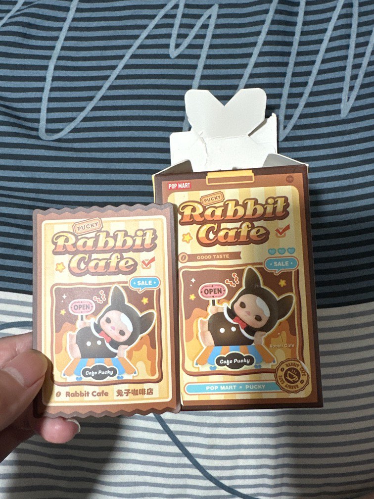Pop Mart Rabbit Cafe - Rabbit Cafe, Hobbies & Toys, Toys & Games on Carousell