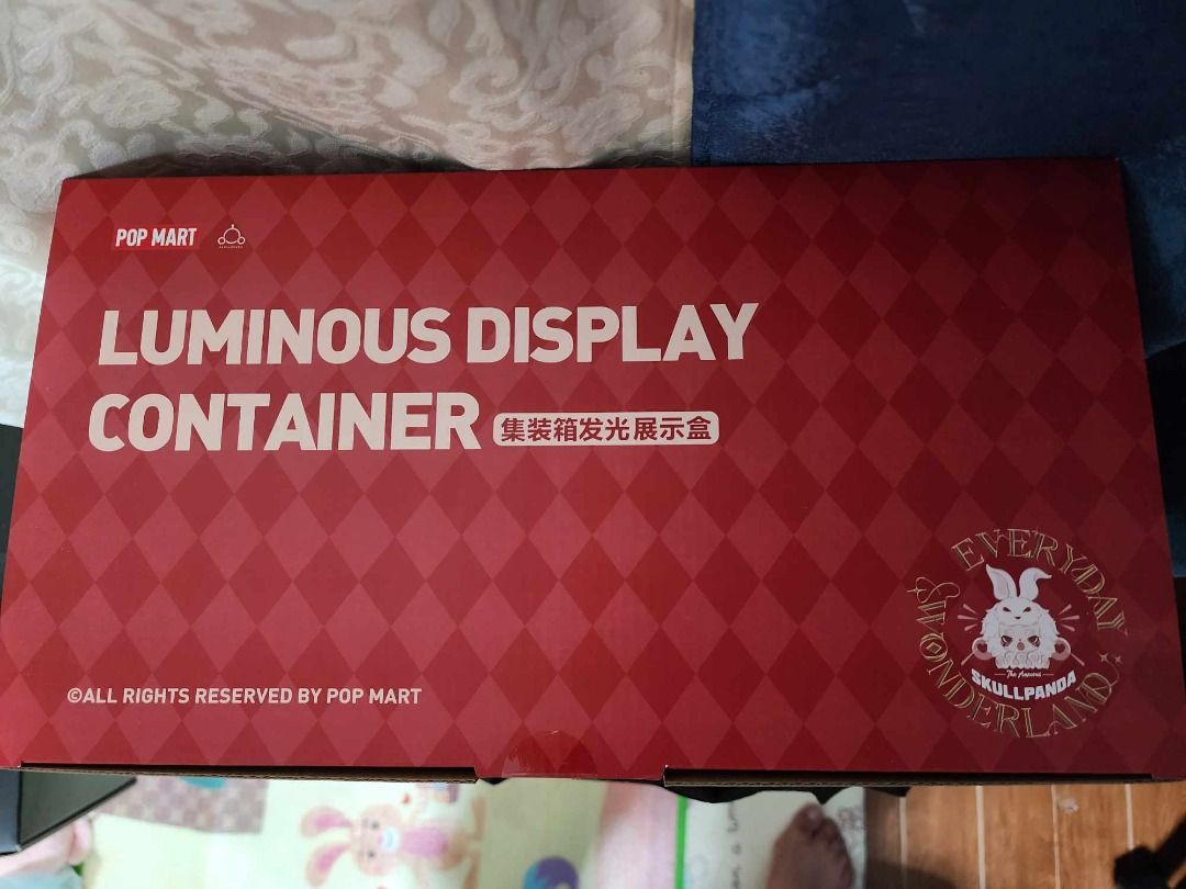 POP MART SKULLPANDA Everyday Wonderland Series-Luminous Display ...