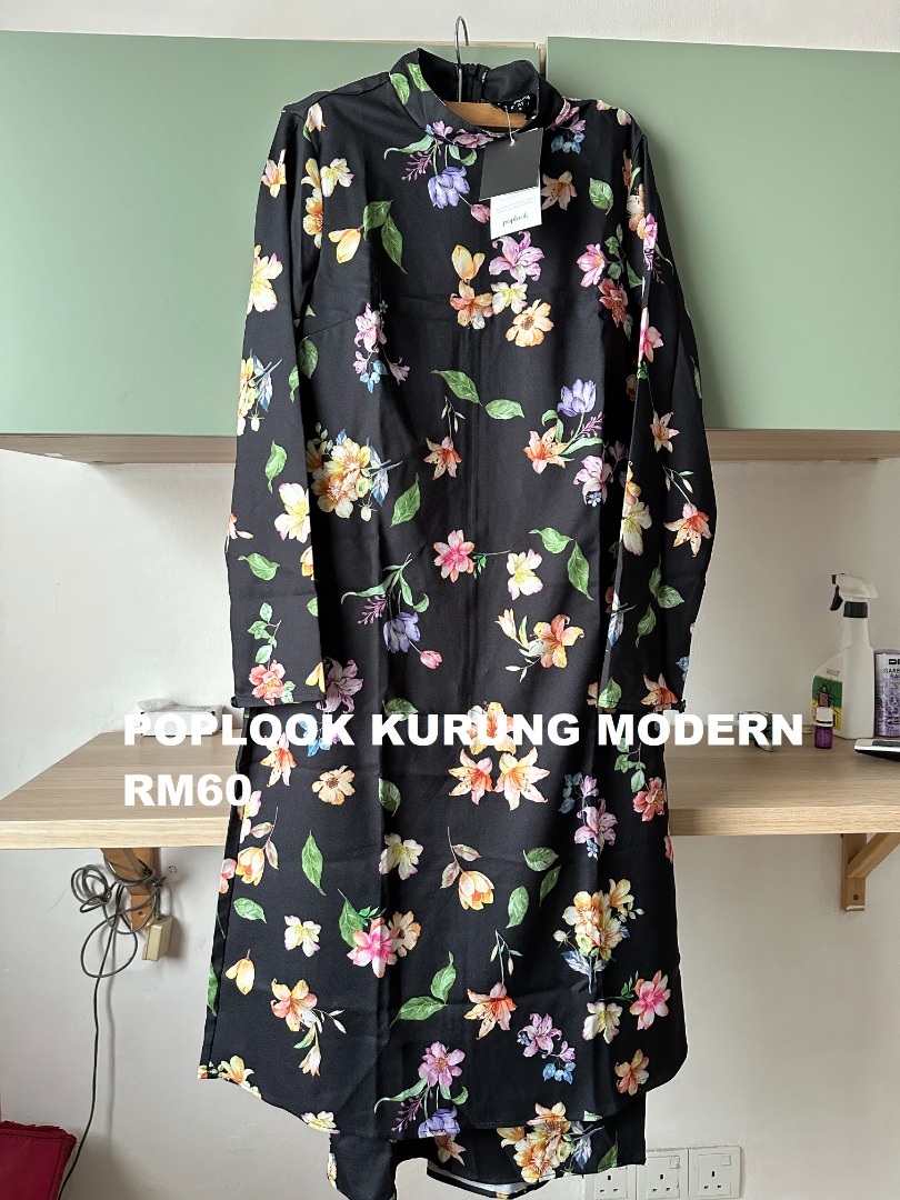 Poplook Baju Kurung Modern, Women's Fashion, Muslimah Fashion, Baju ...