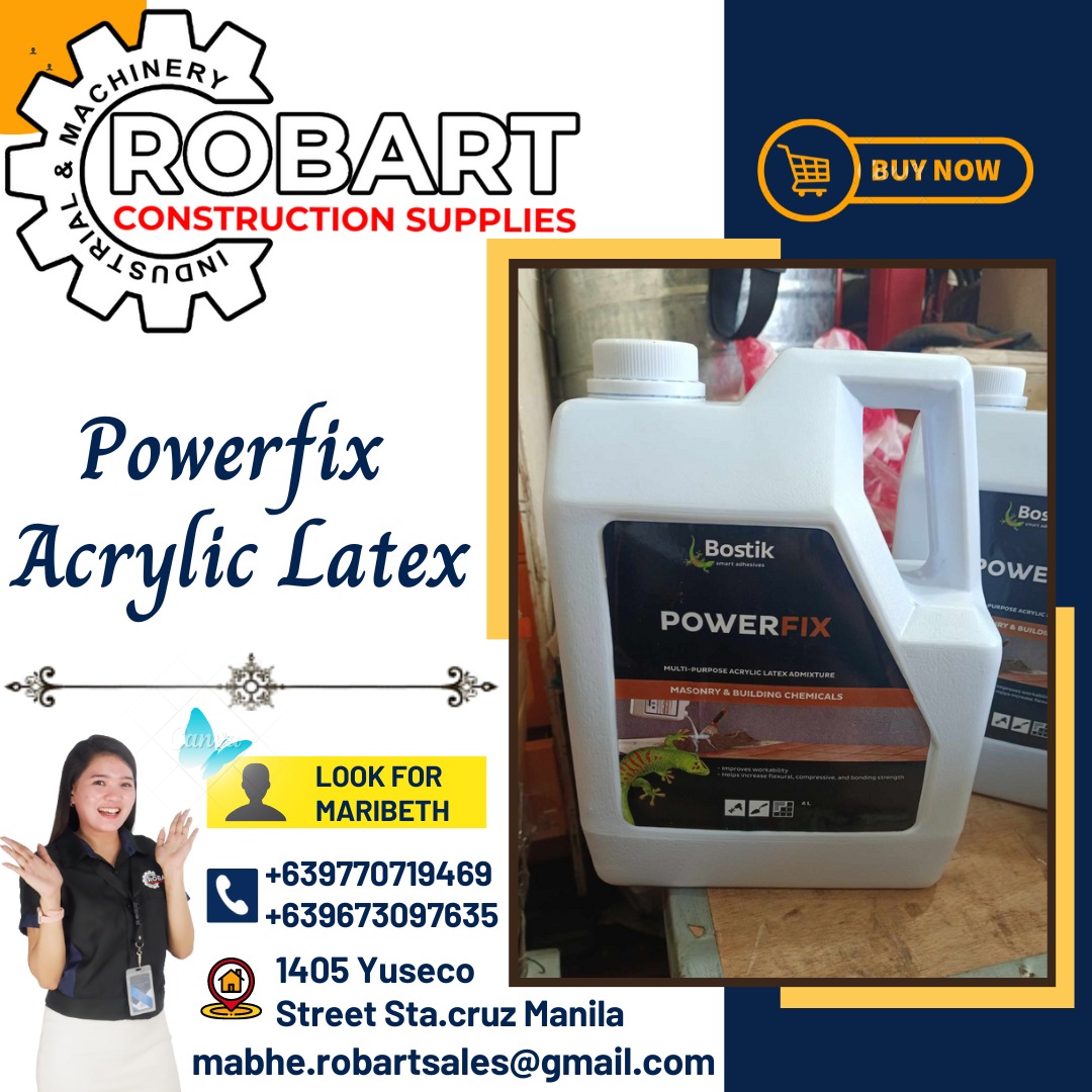 Powerfix acrylic latex, Commercial & Industrial, Construction Tools ...