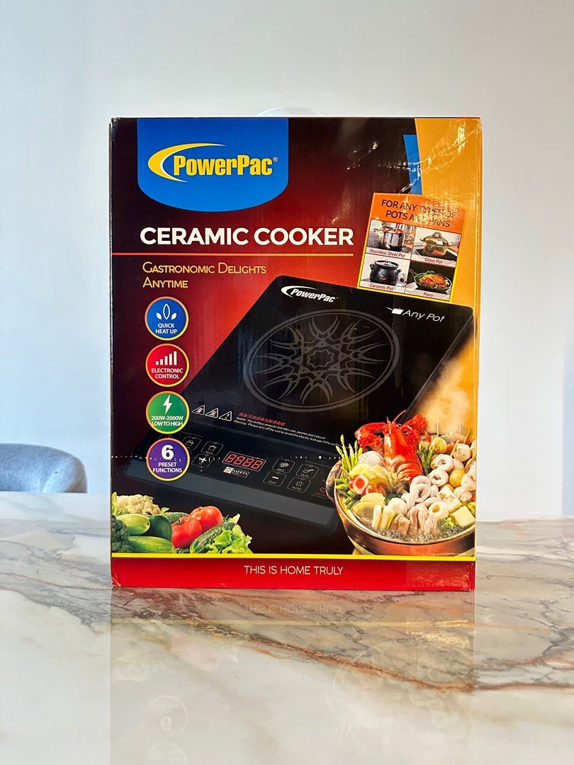 PowerPac Ceramic Cooker, TV & Home Appliances, Kitchen Appliances ...