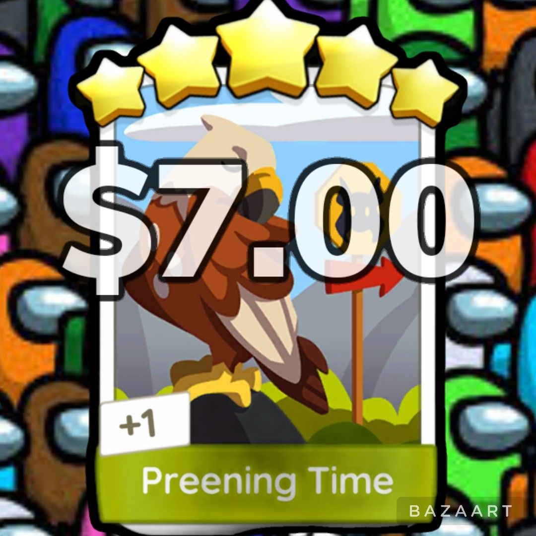 Preening Time Monopoly GO, Video Gaming, Gaming Accessories, In-Game ...
