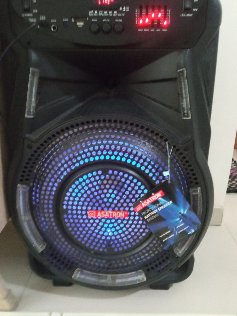 Preloved speaker asatron 15" inci, Elektronik, Audio di Carousell