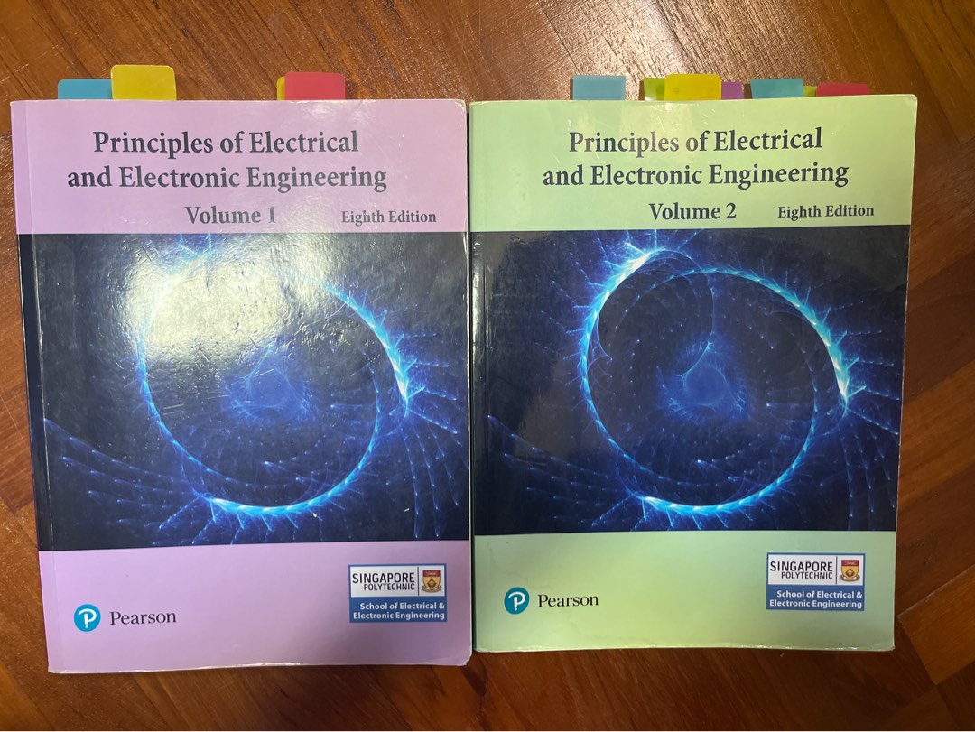 Principles of Electrical and electronic engineering volume 1&2, Hobbies ...