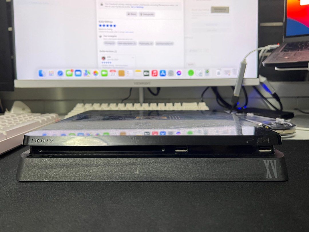 PS4 1TB Final Fantasy XV Luna Limited Edition Slim 1 TB Playstation ...