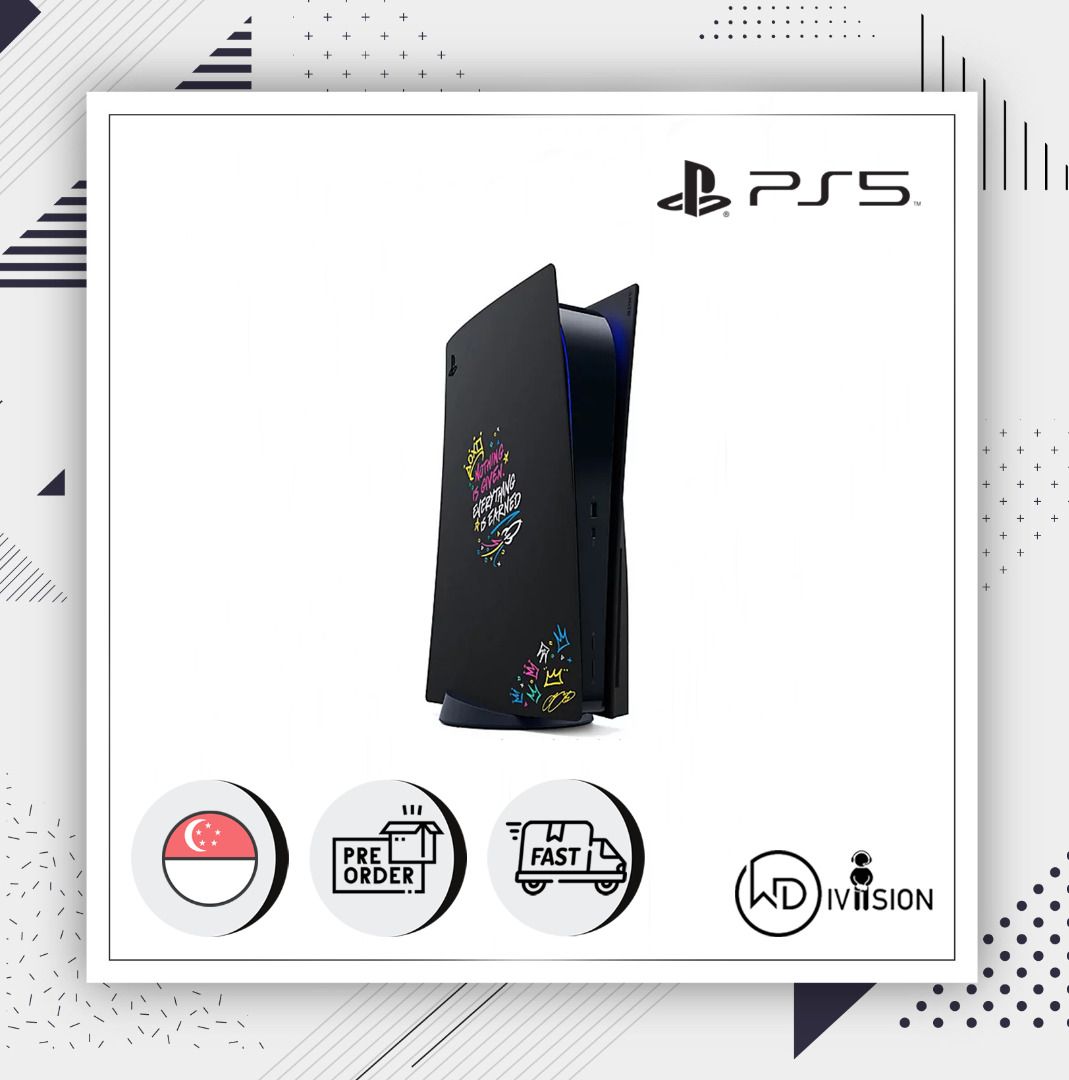 PS5 Disc / Digital Console Covers - LeBron James Limited Edition ...