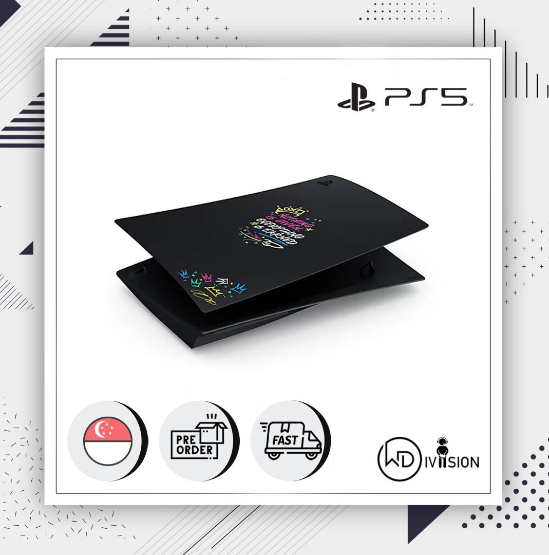 PS5 Disc / Digital Console Covers - LeBron James Limited Edition ...