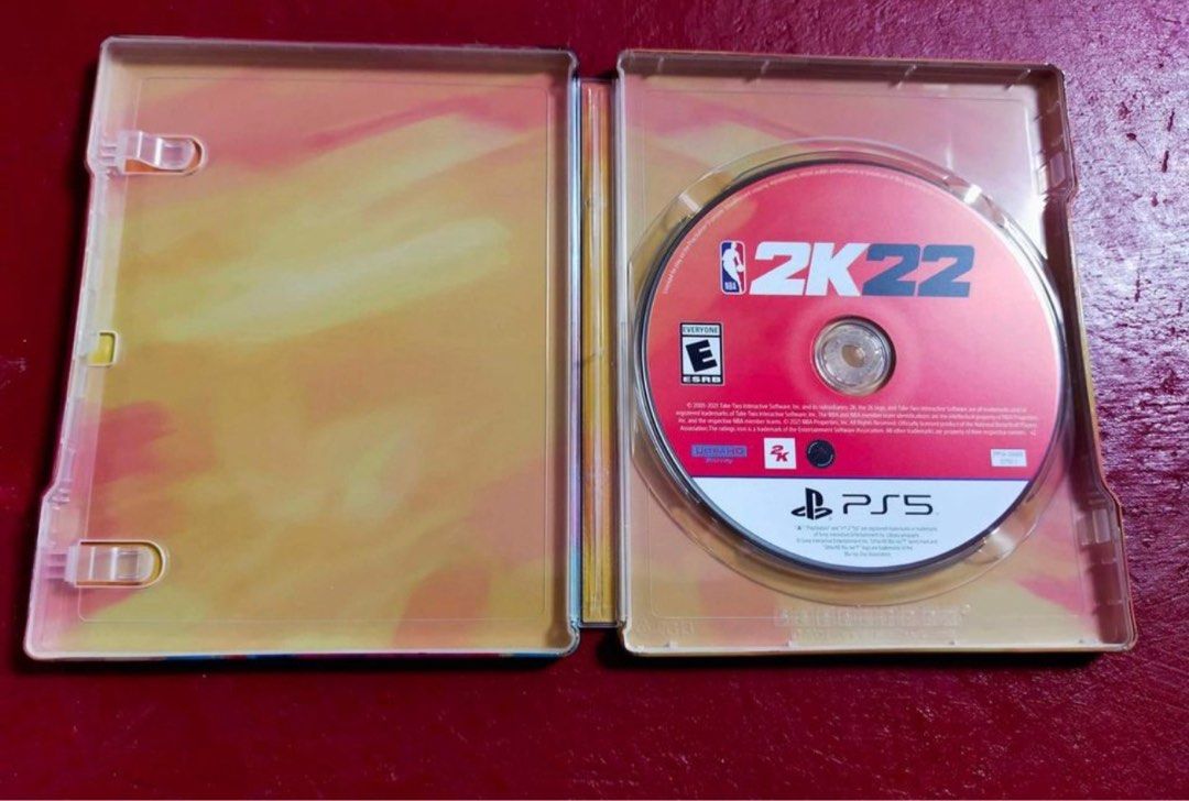 PS5 PlayStation 5 NBA 2K22 Steelbook Steelcase, Video Gaming, Video ...