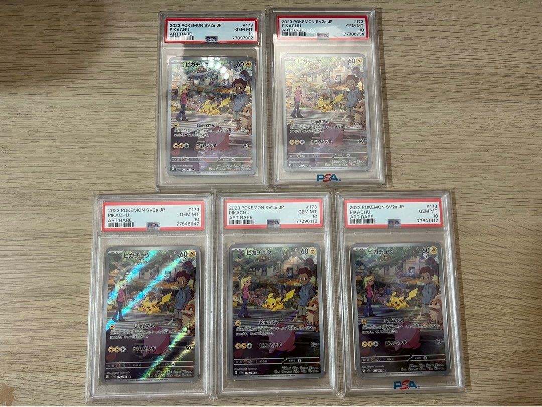 PSA10 151 AR Pikachu, Hobbies & Toys, Toys & Games on Carousell