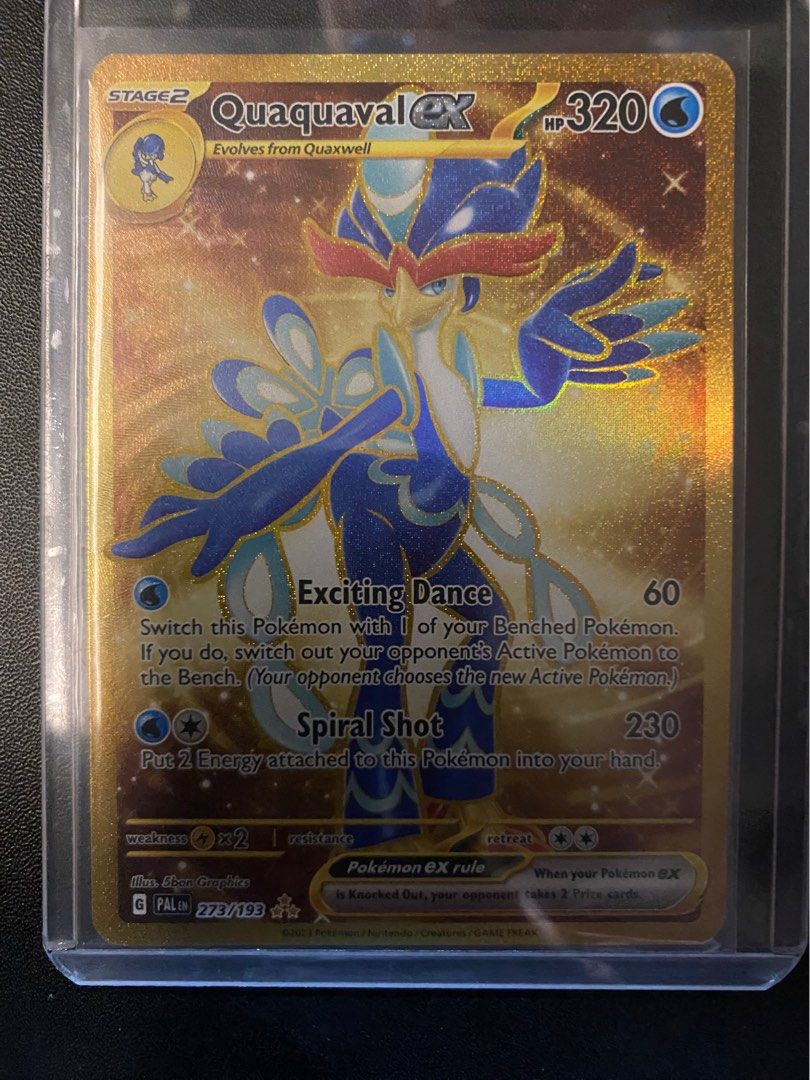 QUAQUAVAL EX (GOLD), Hobbies & Toys, Toys & Games on Carousell